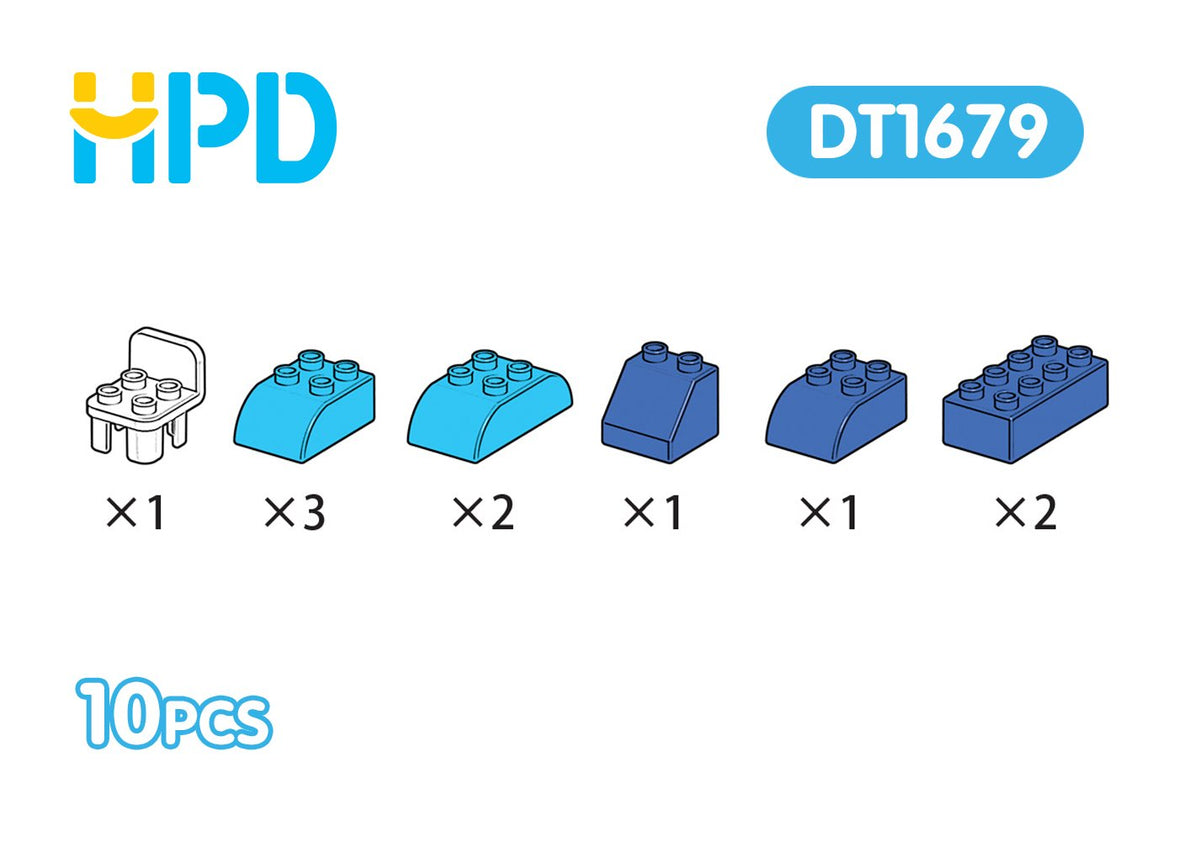 HPD Building Blocks Set 10 pc Walrus Blocks (Wholesale) – The Kids Avenue