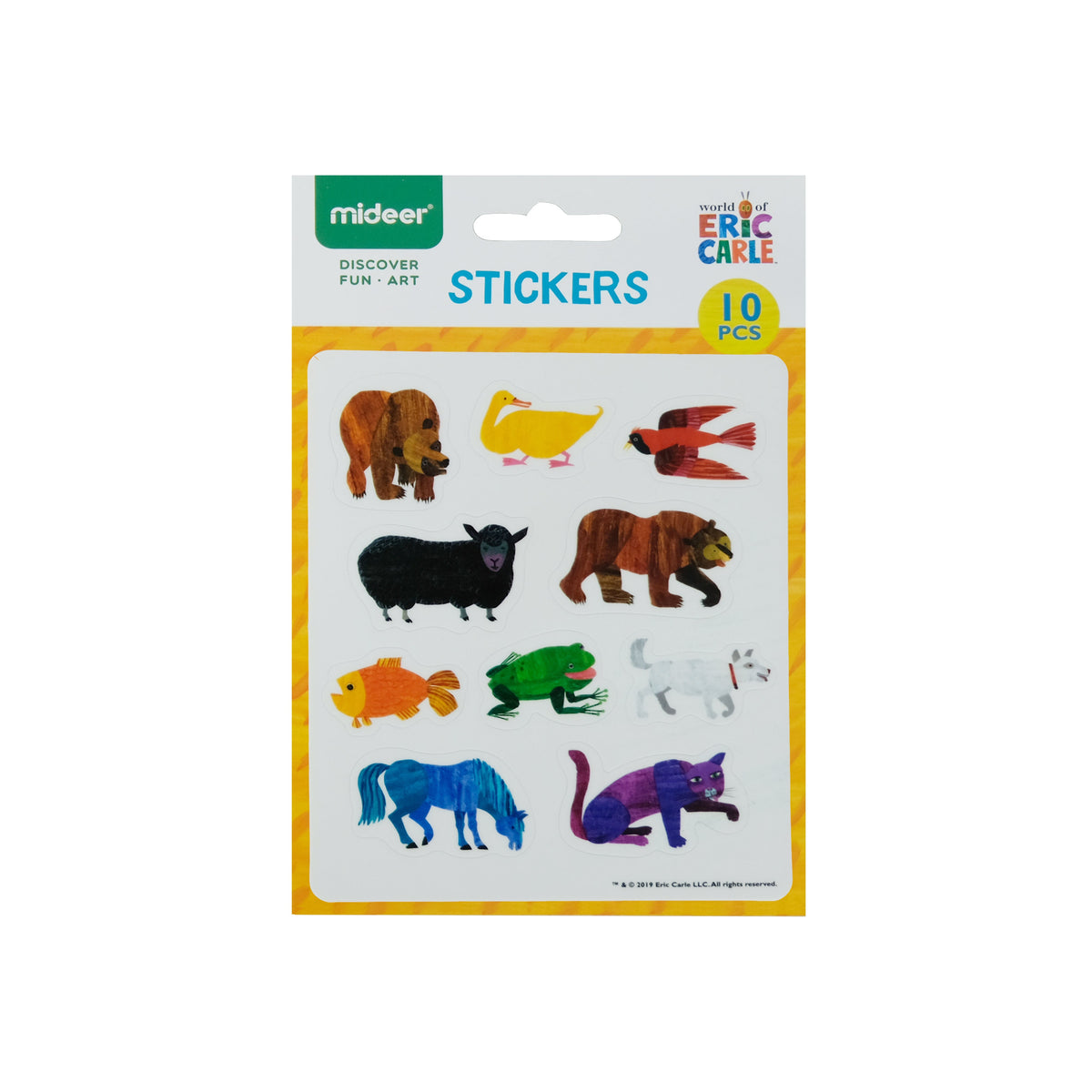 Mideer Eric Carle Colorful Stickers for Kids (Wholesale) – The Kids Avenue